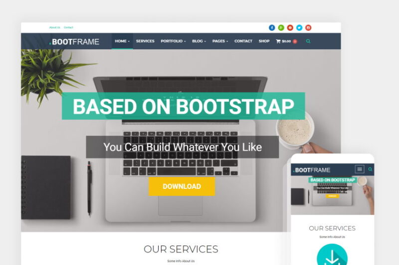 Premium WordPress themes, templates & UI Kits